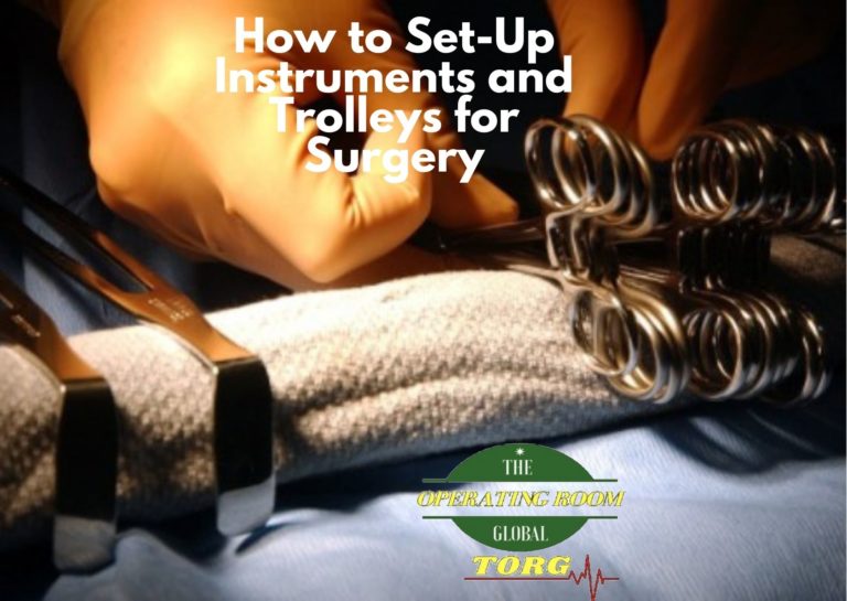 Preparation for Surgery: How to Set Surgical Trays – The Operating Room ...